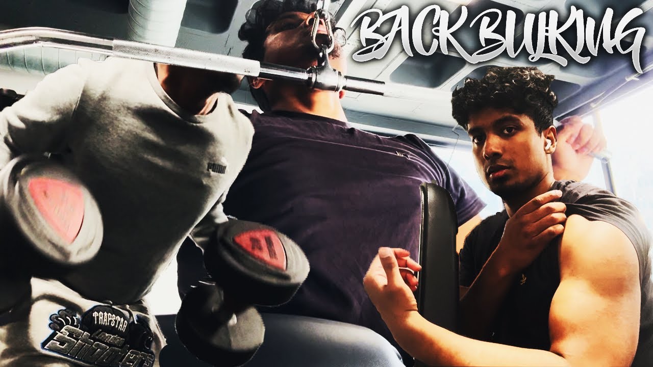 BACK BULKING SESSION!!! Daily GYM #3 - YouTube