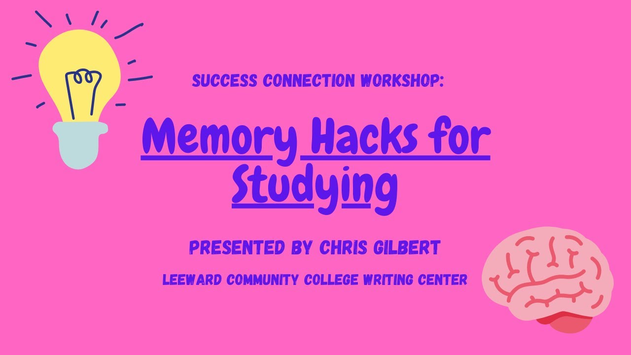 Memory Hacks for Studying - YouTube
