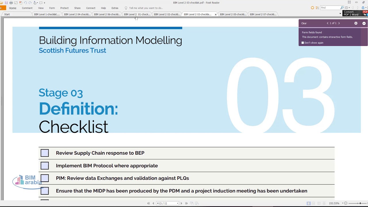 BIM Checklist - YouTube