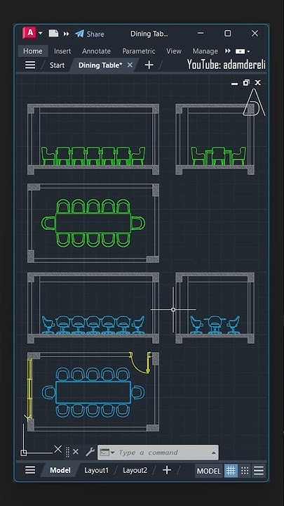 AutoCAD Dynamic Blocks (Full Tutorial) - #autocad #architecture # ...