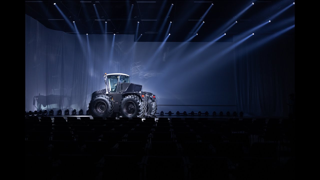 AUGA M1 hybrid tractor from the first batch | Launch event - YouTube