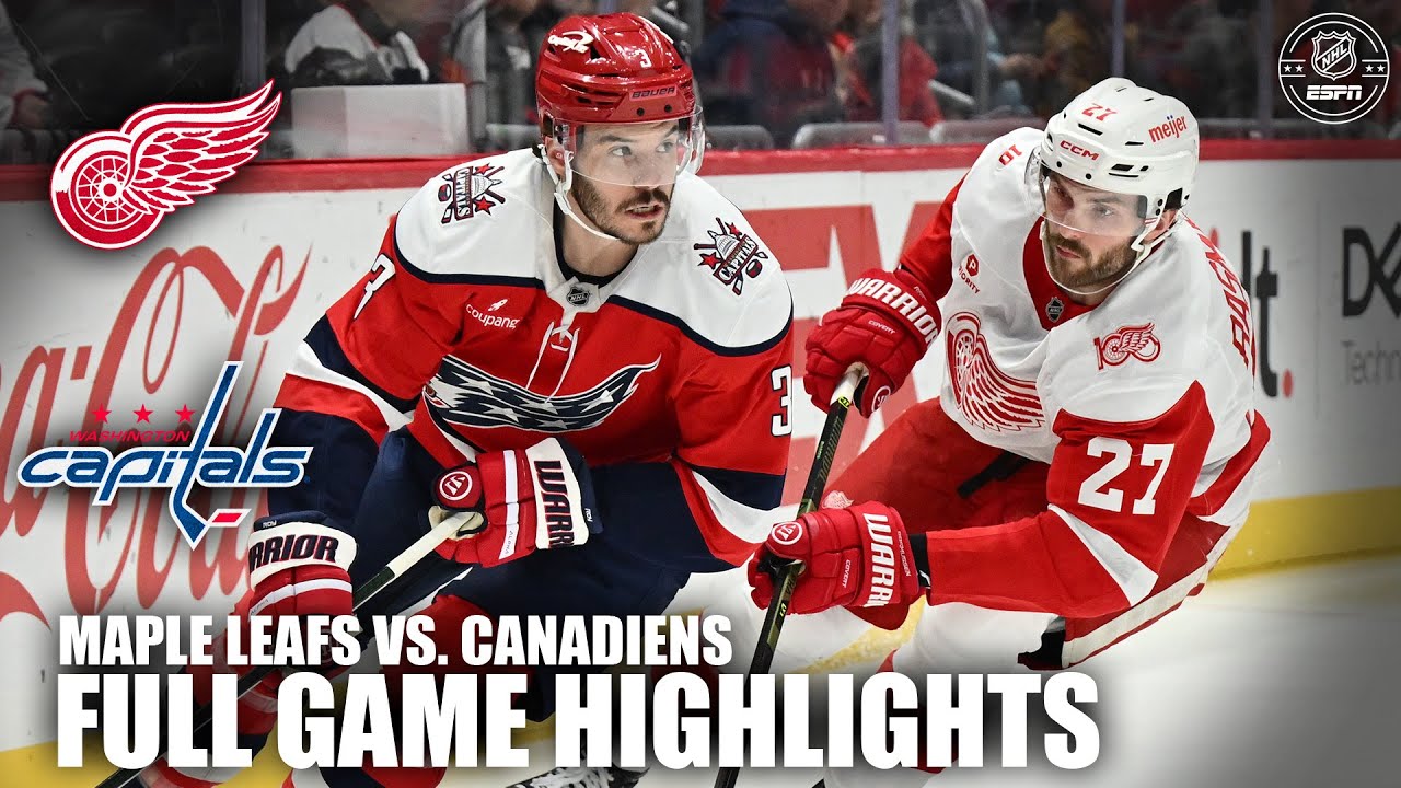 Detroit Red Wings vs. Washington Capitals | Full Game Highlights | ESPN ...