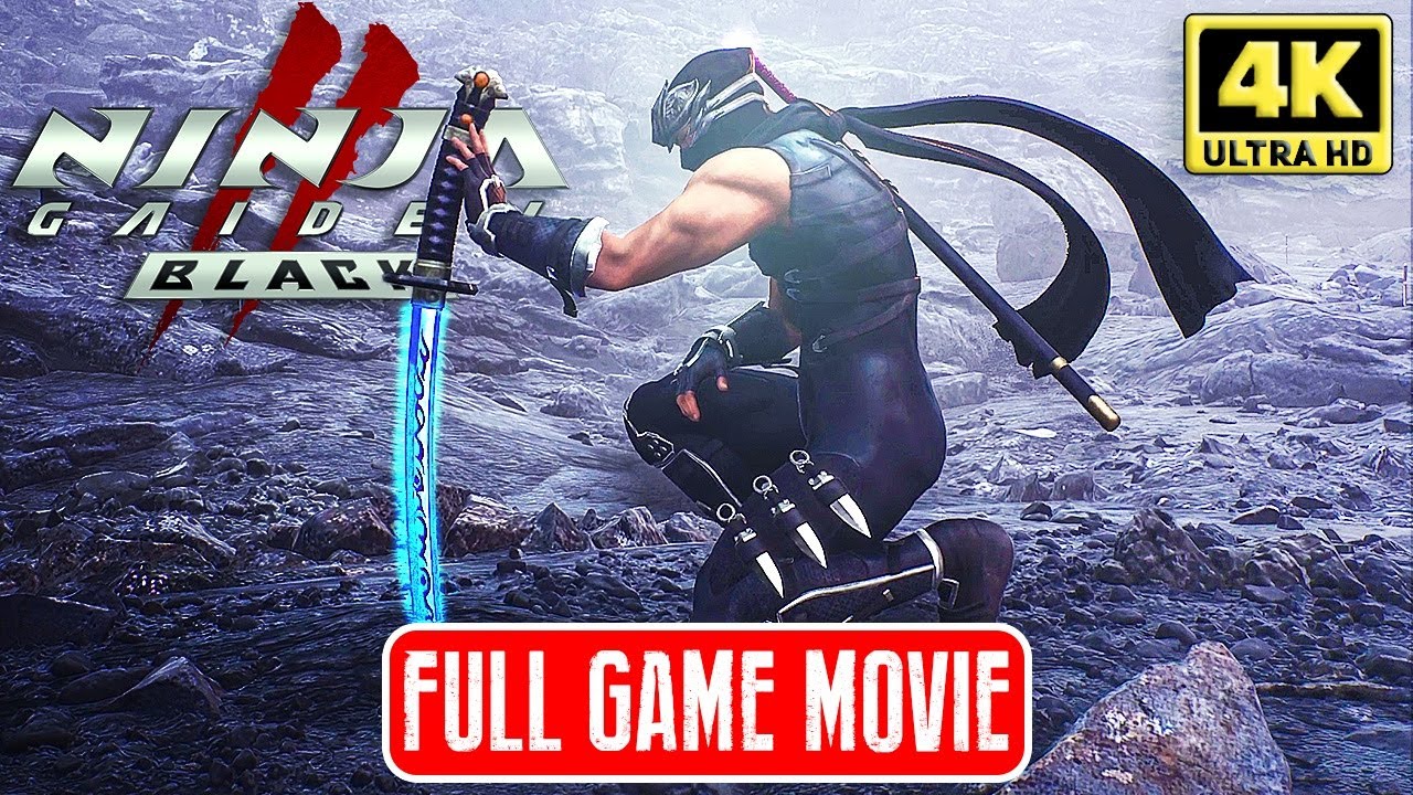 NINJA GAIDEN 2 BLACK Full Game Movie - All Cutscenes (4K 60FPS) - YouTube