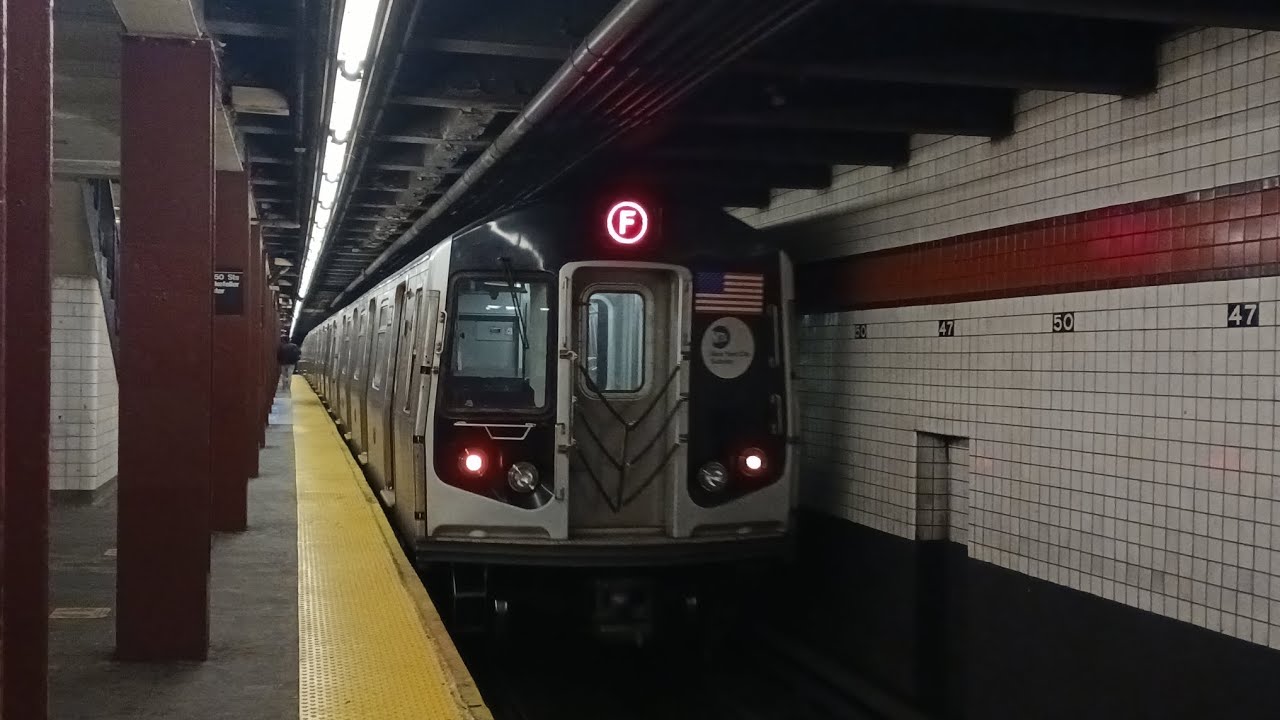 R160 F Train - YouTube