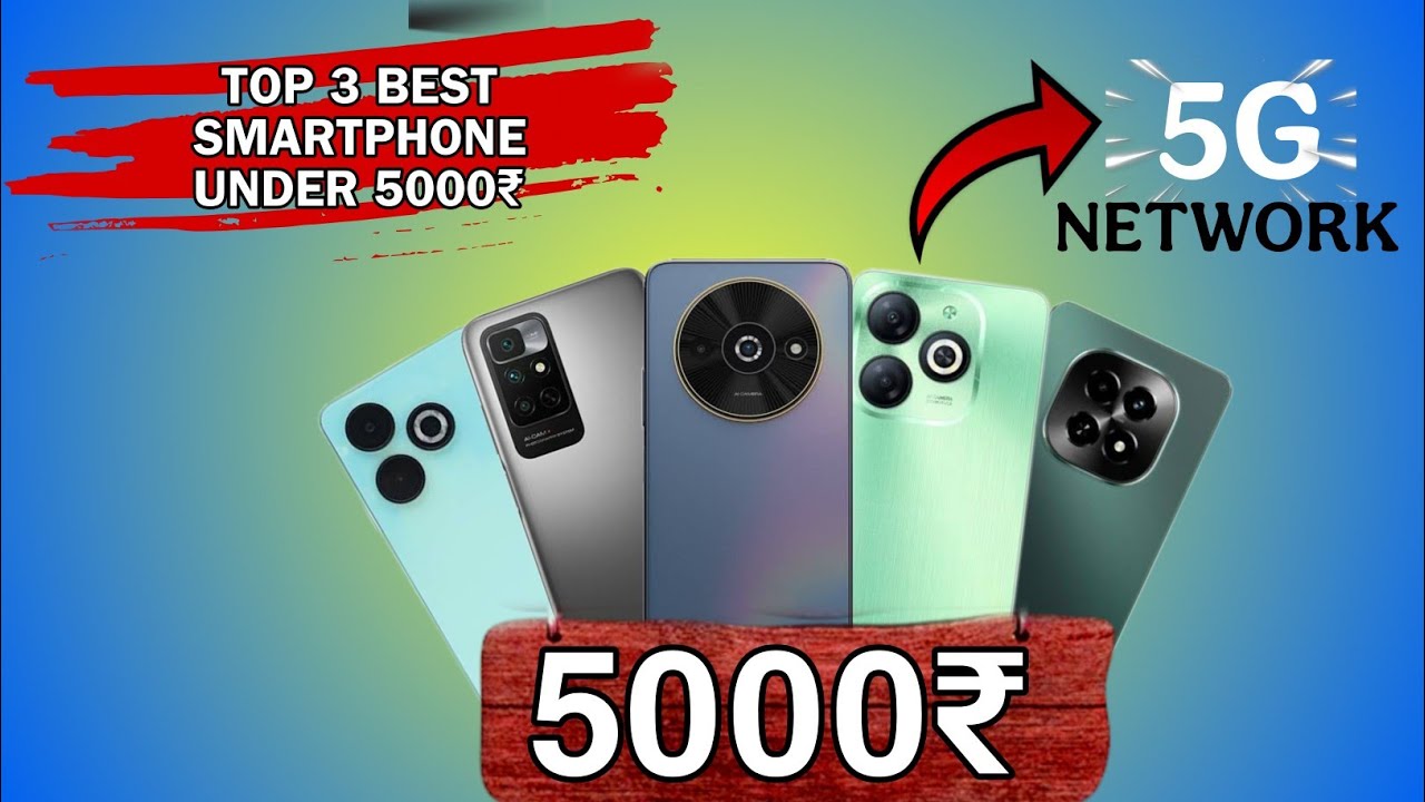 Top 3 best smartphone under 5000 || best smartphone under 5000 in 2025 ...