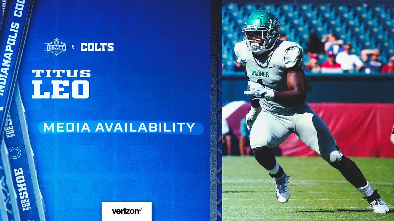 April 29, 2023 | DE Titus Leo Post Draft Media Availability - YouTube