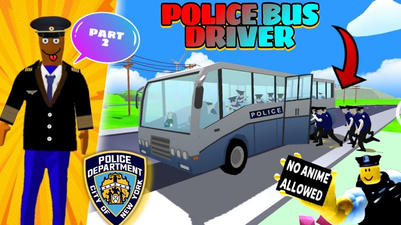 JACK BECOMES POLICE BUS DRIVER PART 2 | DUDE THEFT WARS NOT.EA - YouTube