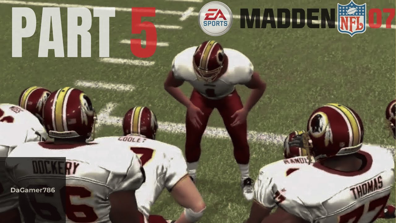 Madden NFL 07 | Console: PS3 | Superstar: Quarterback | Part 5 - YouTube