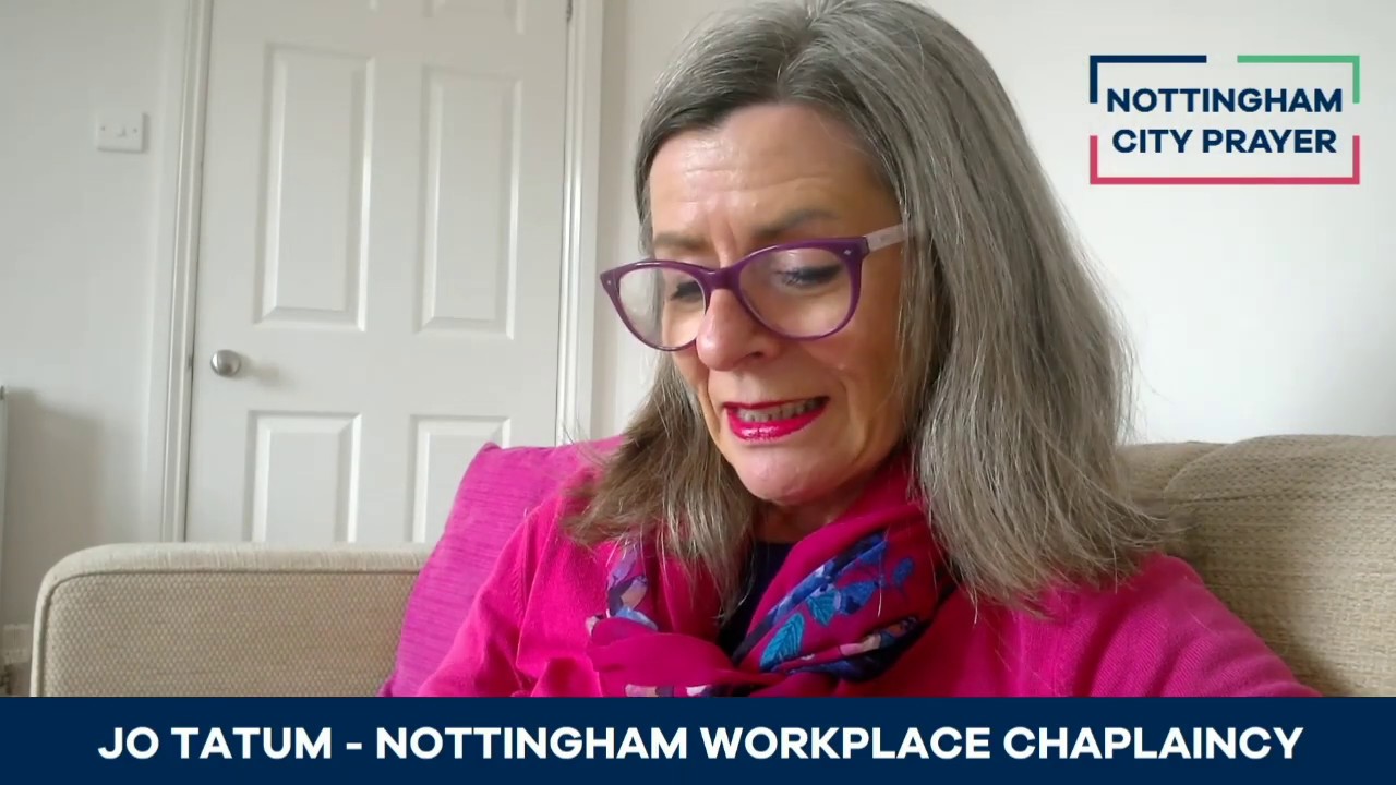 Daily Devotional - Day 70 - Jo Tatum - Nottingham Workplace Chaplaincy ...