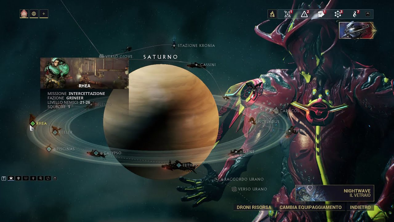 Warframe mission : Saturn-RHEA - YouTube