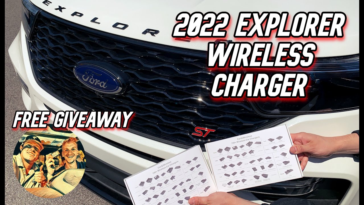 FREE GIVEAWAY: 2022 FORD EXPLORER WIRELESS CHARGER- BEST AFTERMARKET ...