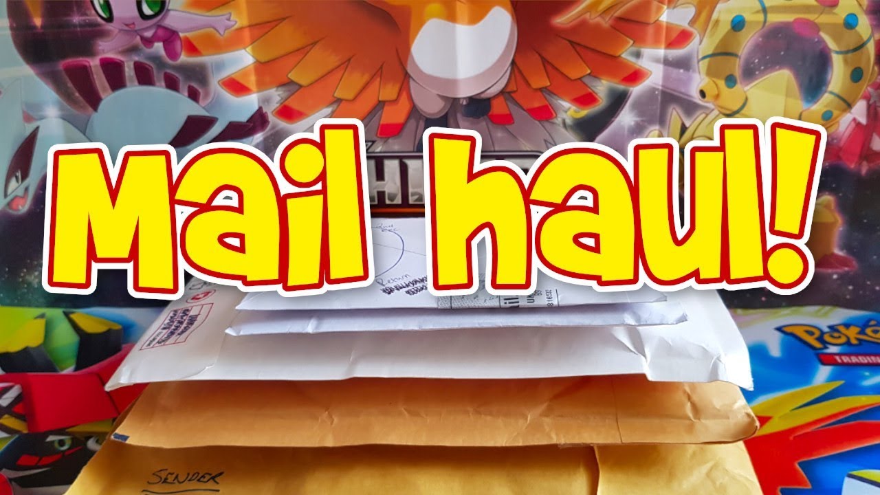 POKÉMON MAIL HAUL #16 - YouTube