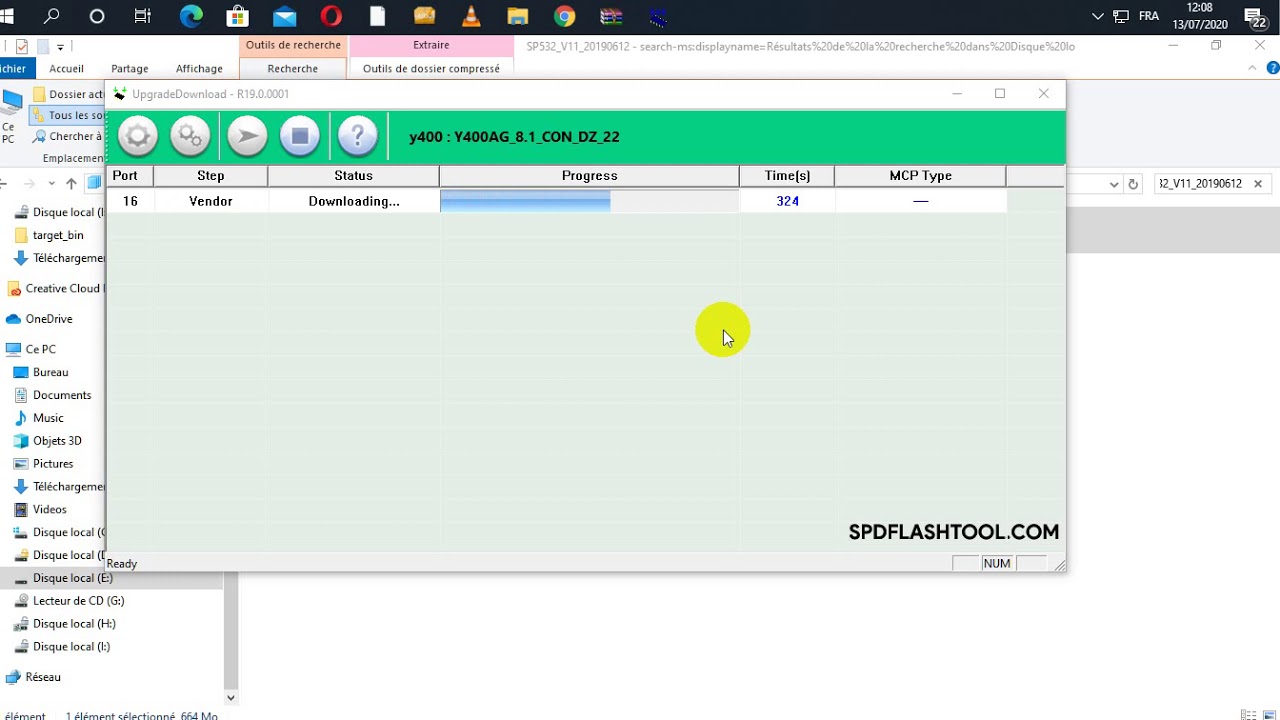 فلاش هاتف condor griffe t8 - YouTube