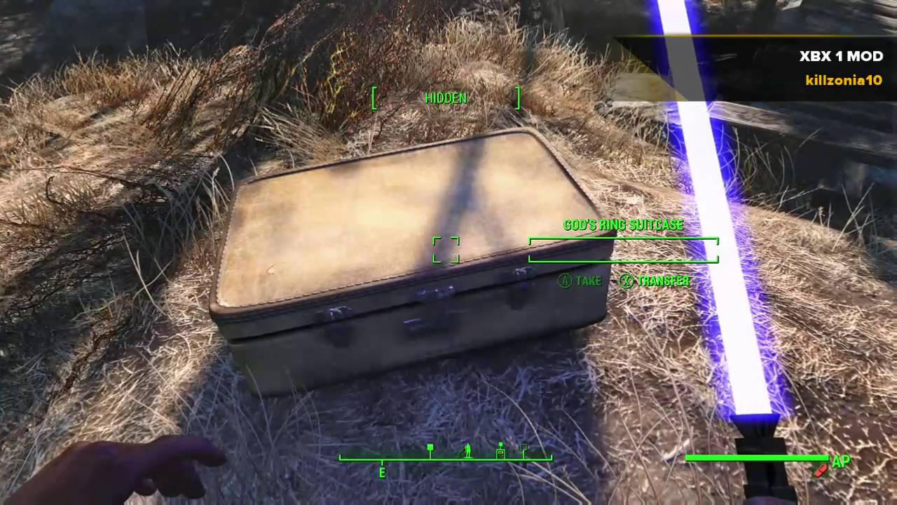 Fallout 4 xbx 1 GODS RING MOD - YouTube