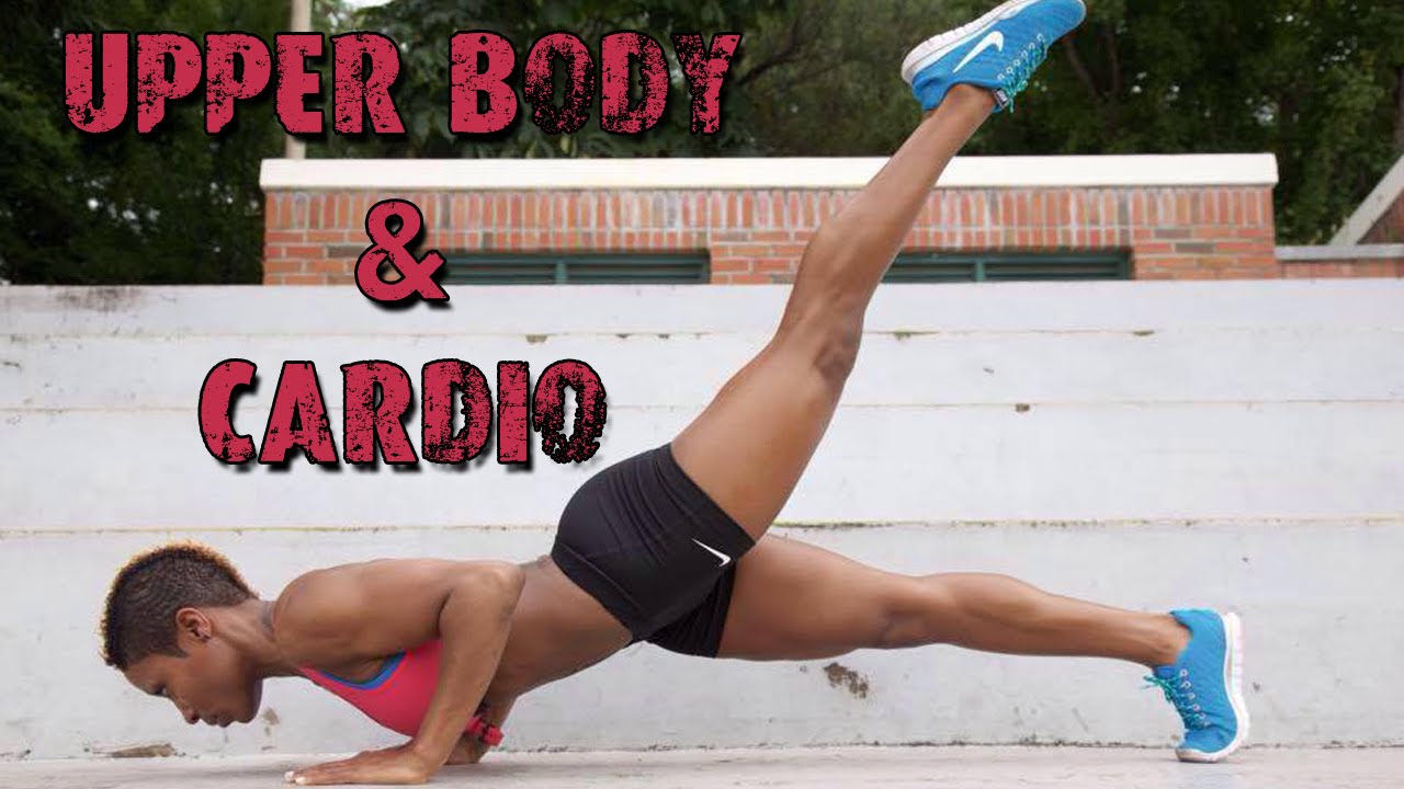 30 Minute Upper Body Cardio Hiit Arms Workout Youtube