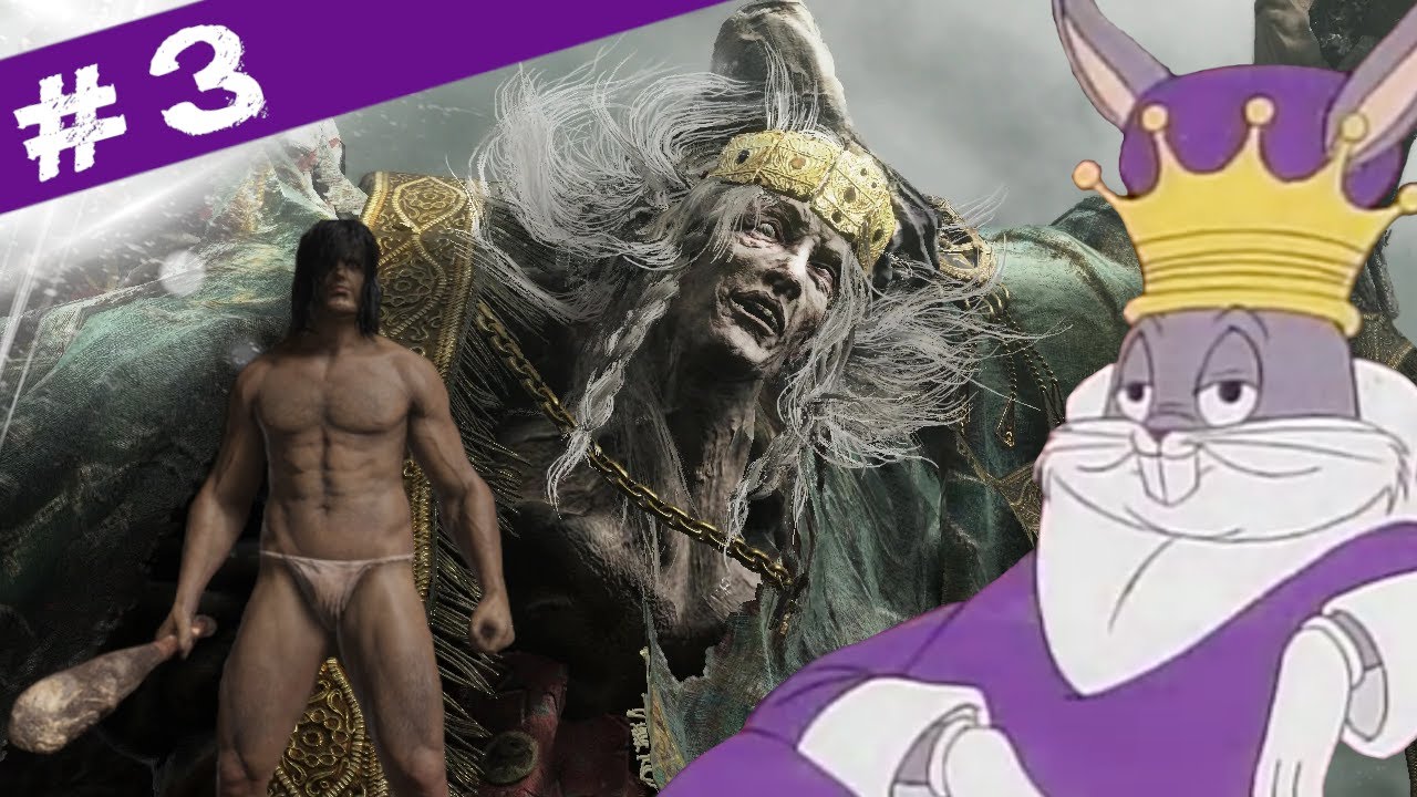 Elden Ring Run Ougabouga (Nu et au Gourdin) #3 - Godrick - YouTube