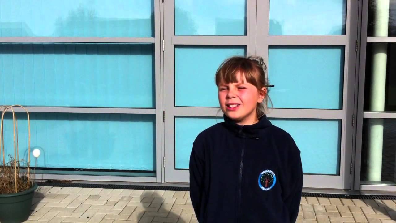 Pupils from Broadford Primary School, Havering, read In Flanders Fields ...