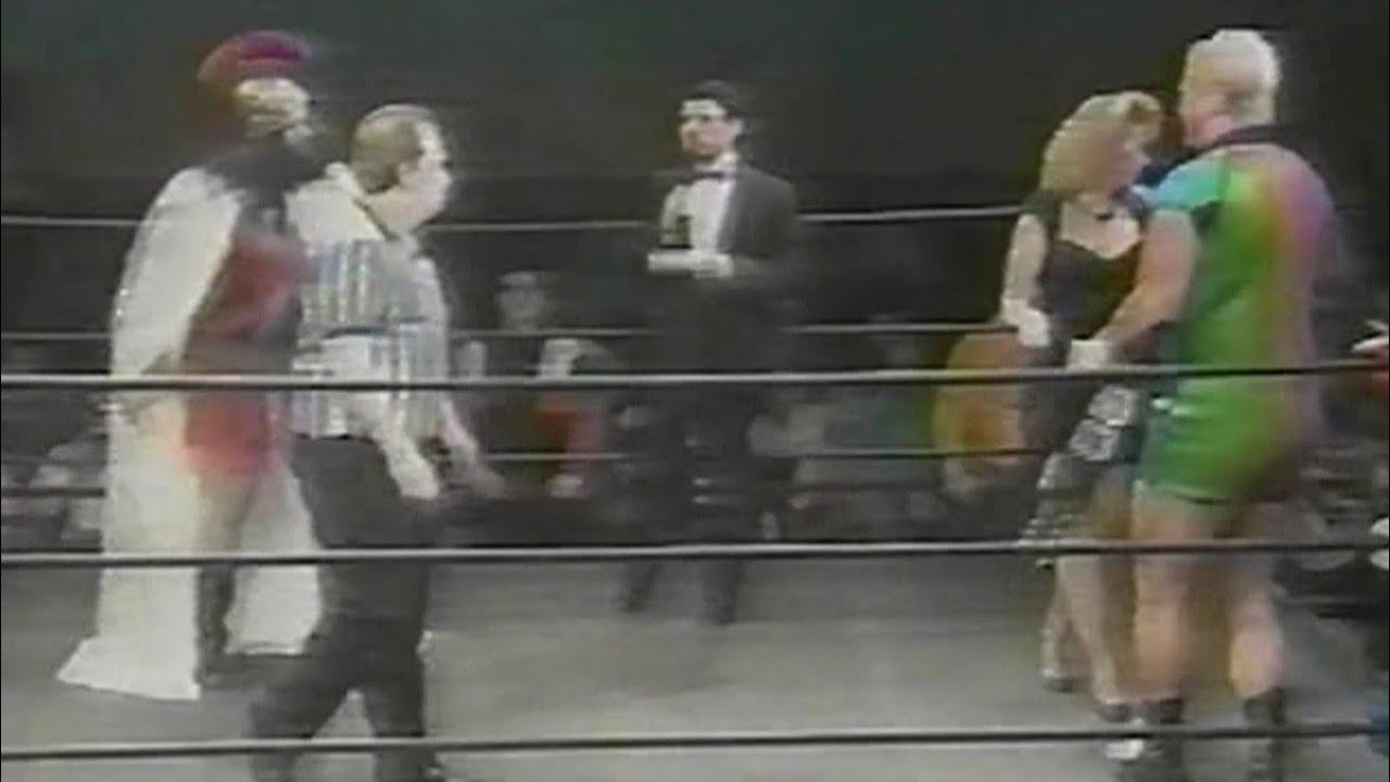 Sandman vs. "Wildman" Sal Bellomo (World Title) ECW 1993 - YouTube
