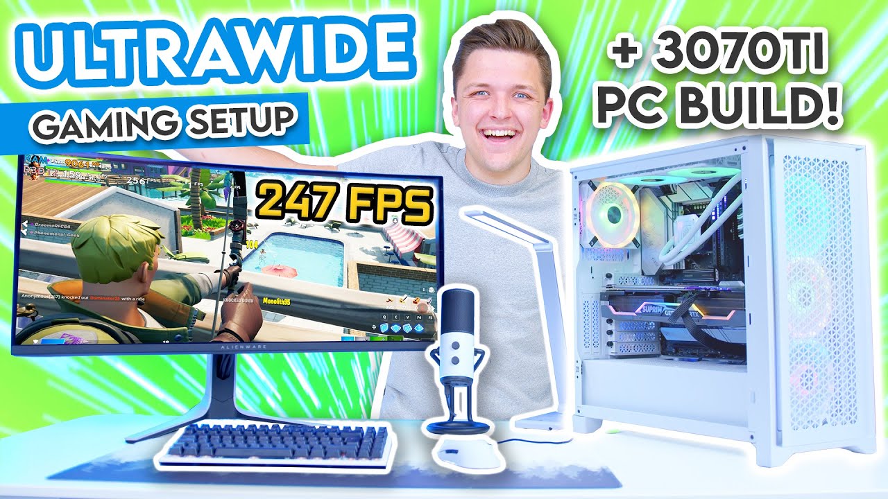 Building an INSANE Ultrawide Gaming Setup! [ft. PC Build, Monitor ...