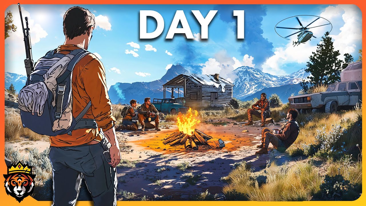 DAY 1 First Look at this Truly Unique NEW Zombie Survival Game... - YouTube