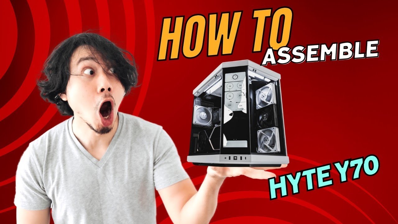 How to Assemble Hyte Y70 Gaming PC Build #gaming #HyteY70 - YouTube