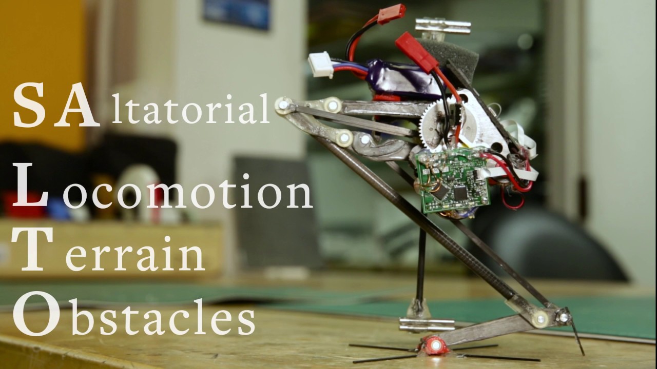 Wall-jumping robot Salto is the most vertically agile bot ever - YouTube