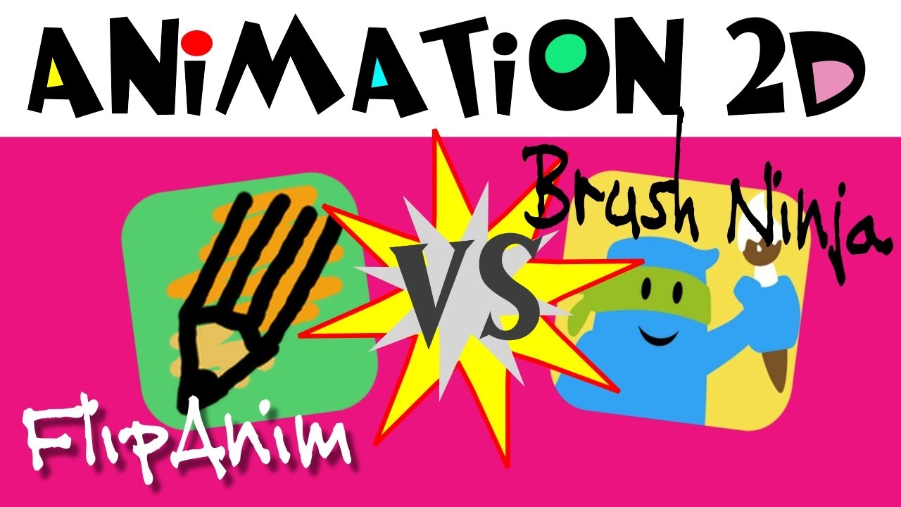 Flipanim VS Brush Ninja – animation 2D en ligne - YouTube