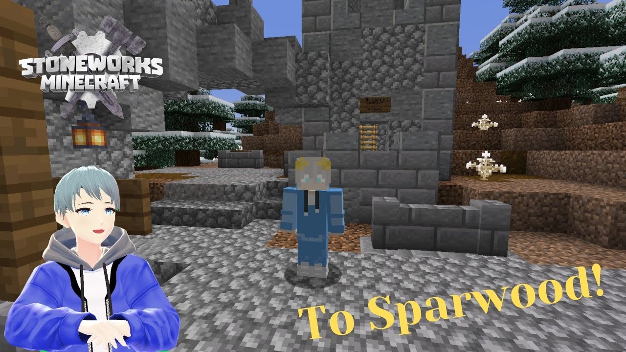 【Gamelive】Minecraft: Stoneworks Rathnir World Vtour part: To Sparwood ...