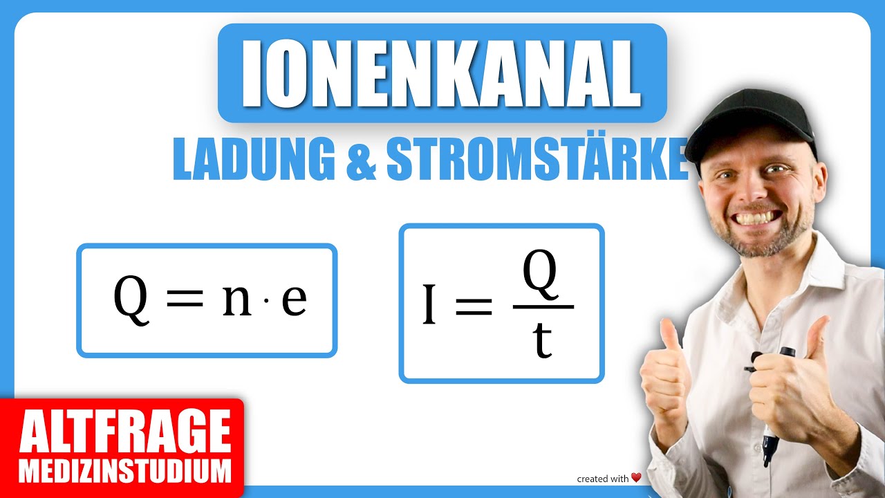 Ionenkanal - elektrische Ladung & Stromstärke - YouTube