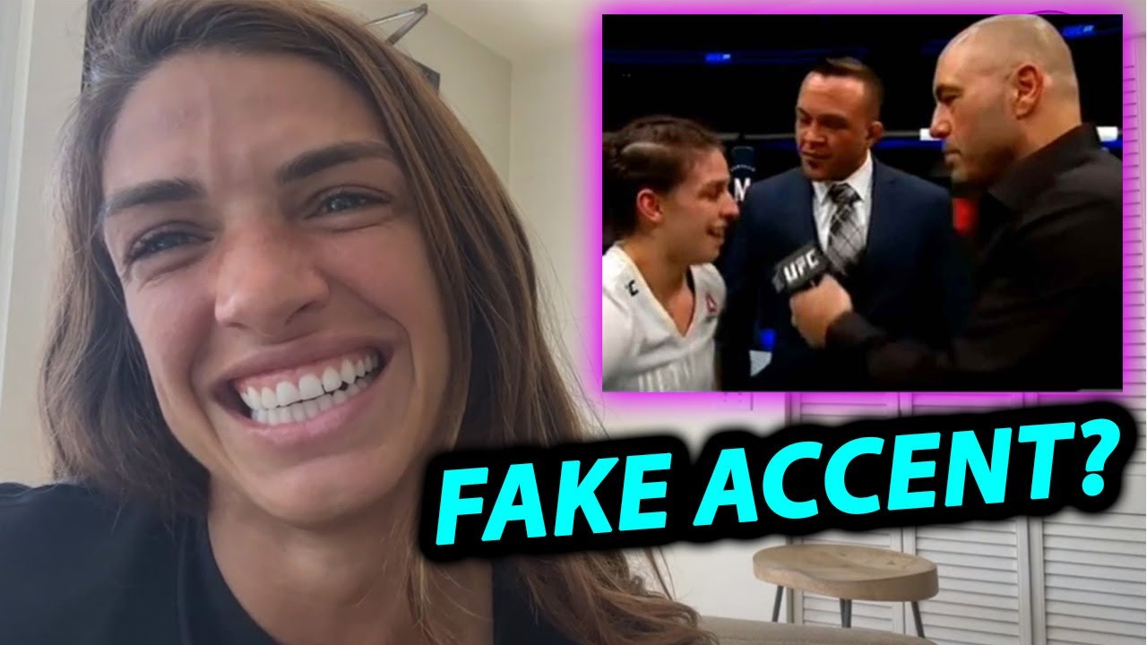 Mackenzie Dern responds to "fake accent" accusations - YouTube