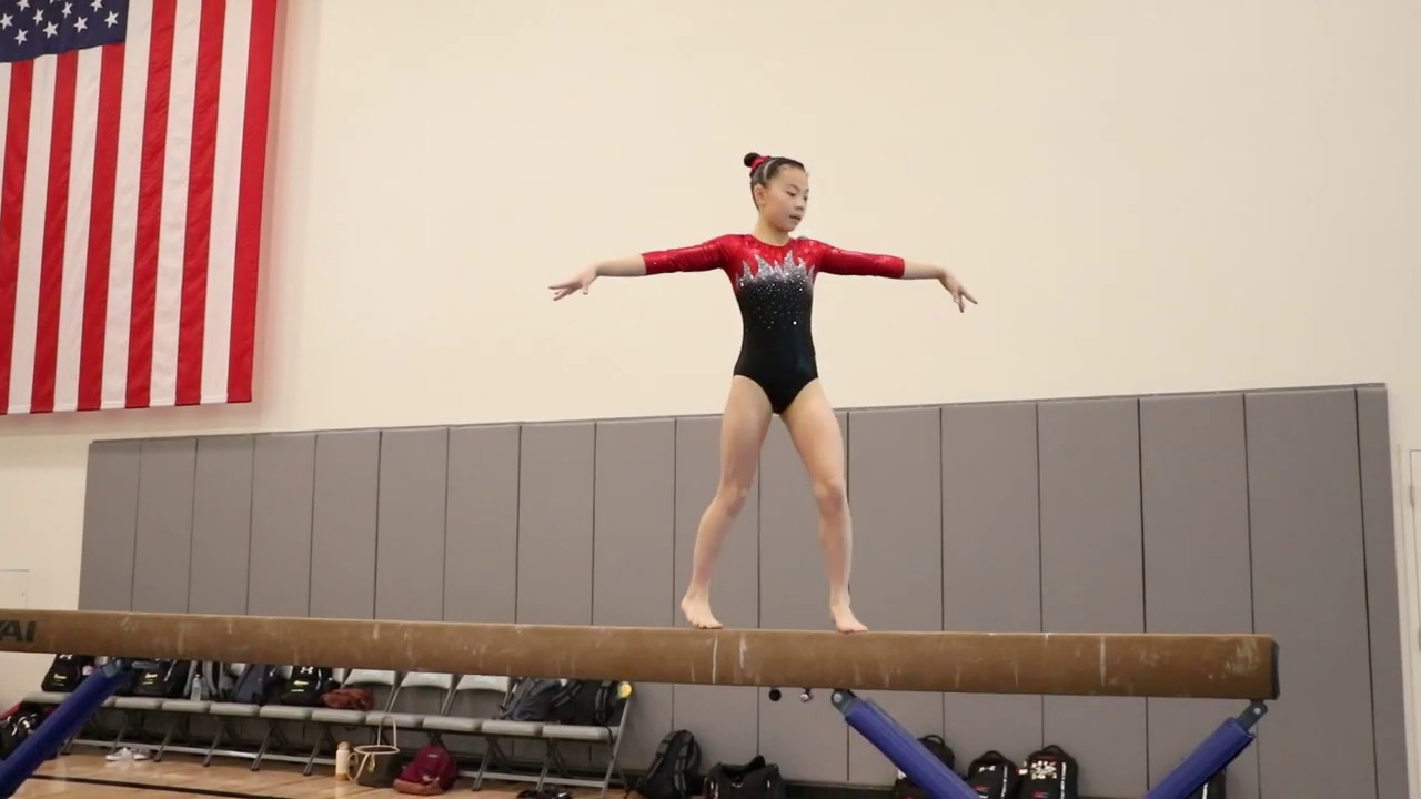 Chloe Hayashi 1st Place Beam Pacific Classic 2020 Wildfire Gymnast ...