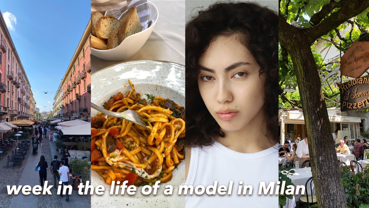 BACK IN MILAN- week in the life of a model: photoshoots, Lake Garda ...