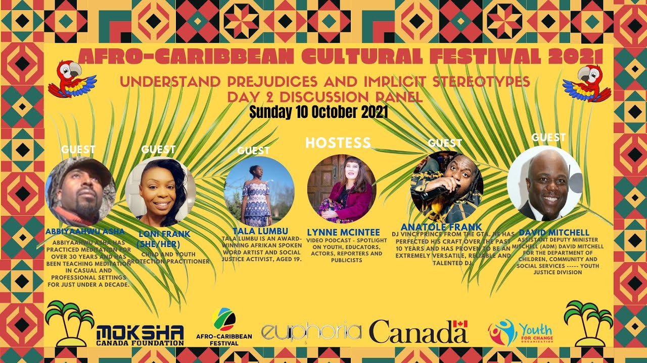 Afro-Caribbean Cultural Festival 2021-PANEL DISCUSSION DAY 2 - YouTube