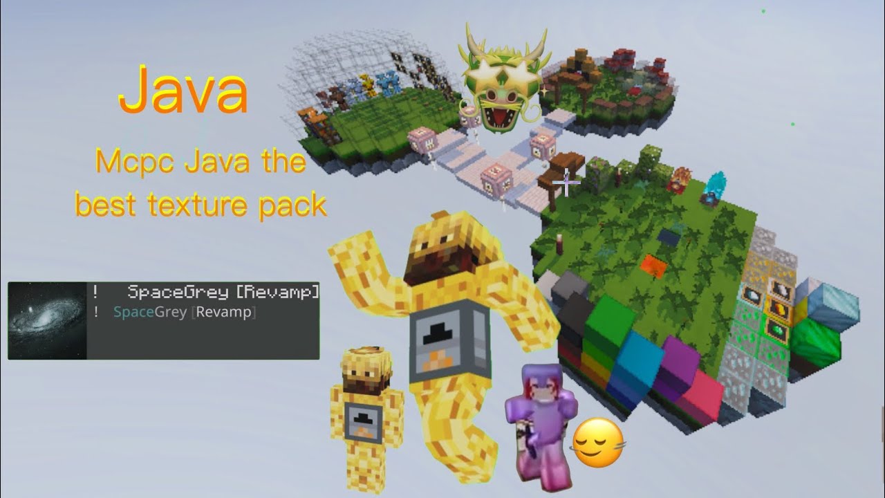 (Minecraft) Java the best texture pack FPS 1000+ No lag mcpc - YouTube