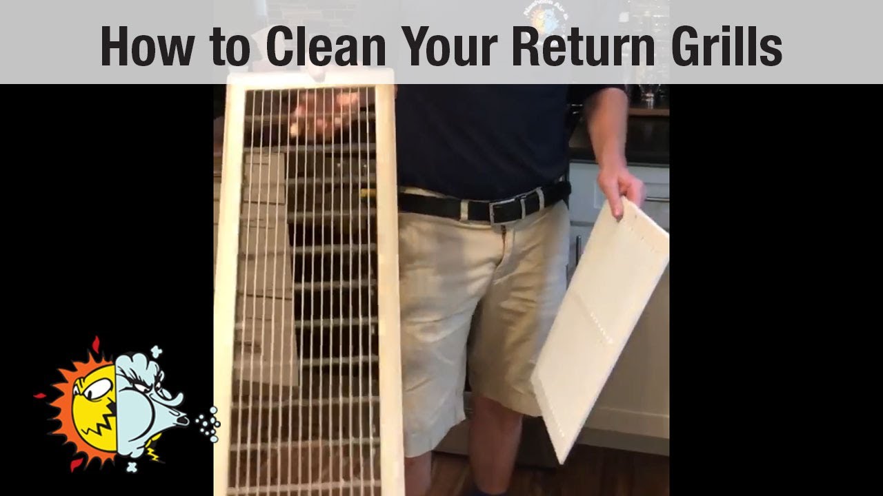 How to Clean Return Grill - YouTube