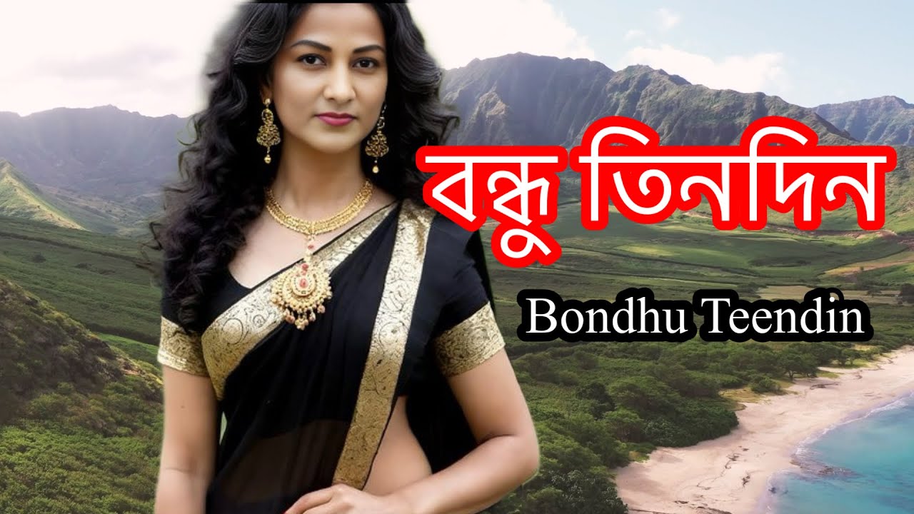 Bondhu Teendin | Bondhu Tindin Tor Barite Gelam | Lirika Shukla | বন্ধু ...