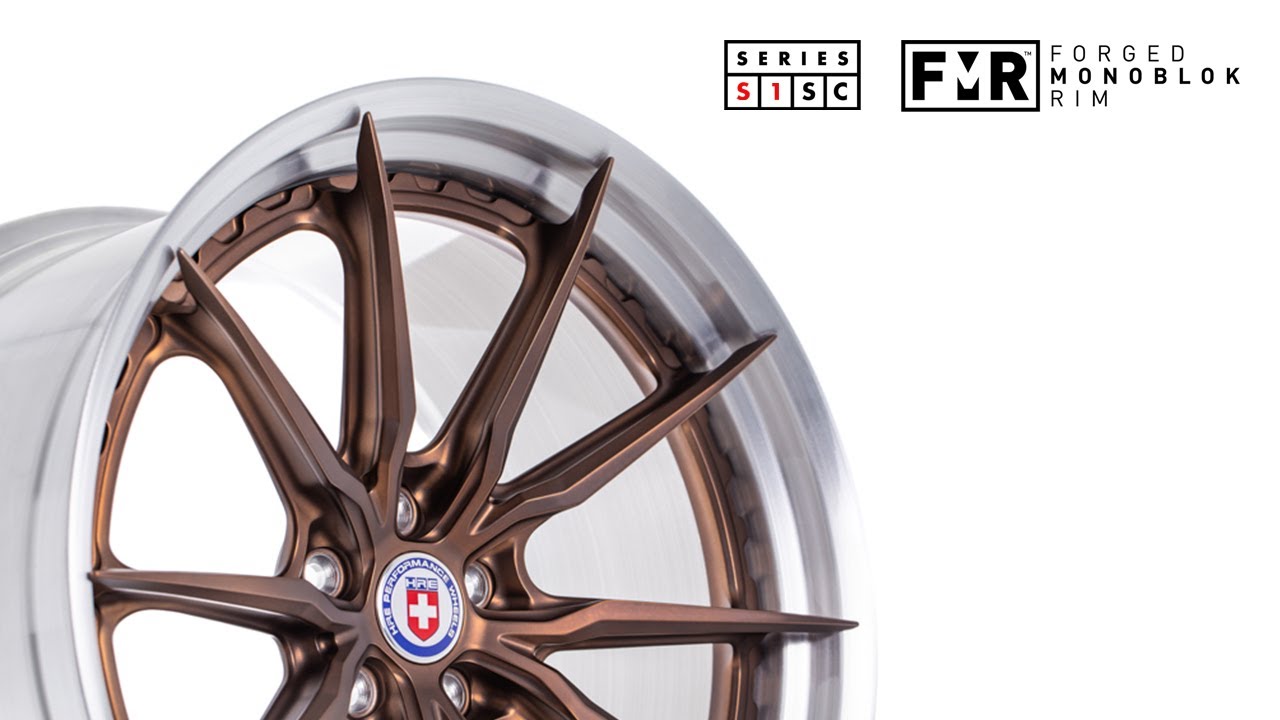 S104SC | Frozen Polished Bronze | Brushed Clear with FMR - YouTube