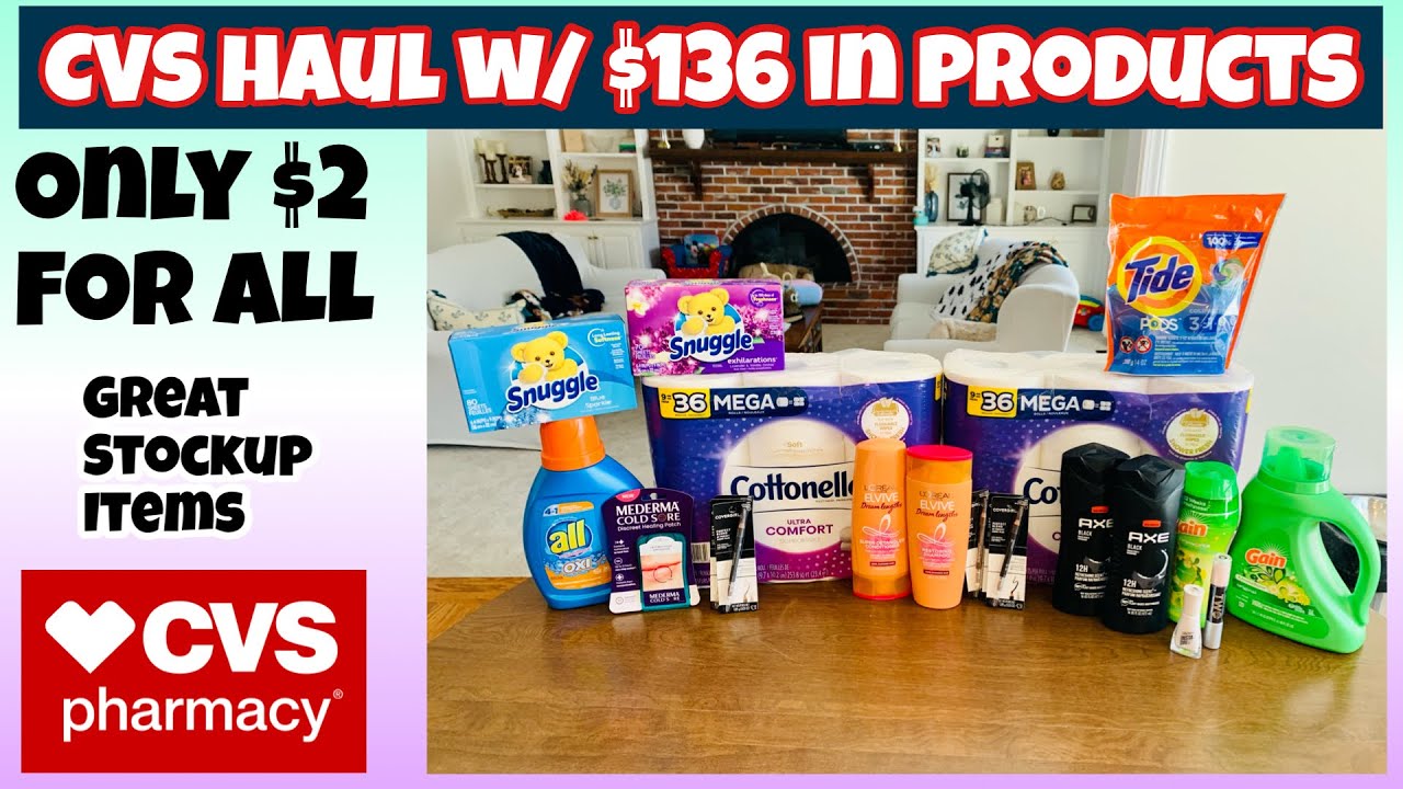 CVS HAUL/ Great deal on lots of laundry this week! Weird Visa Glitch 😳 ...