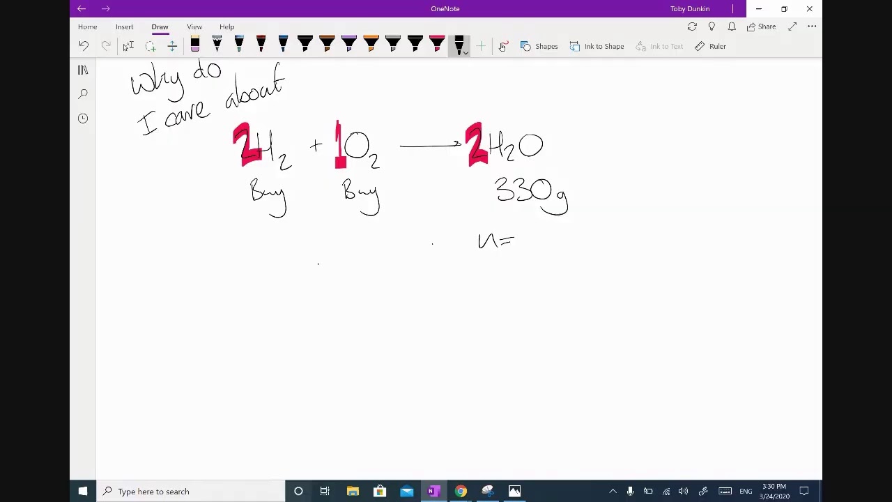 GCSE y10 moles calculations - YouTube