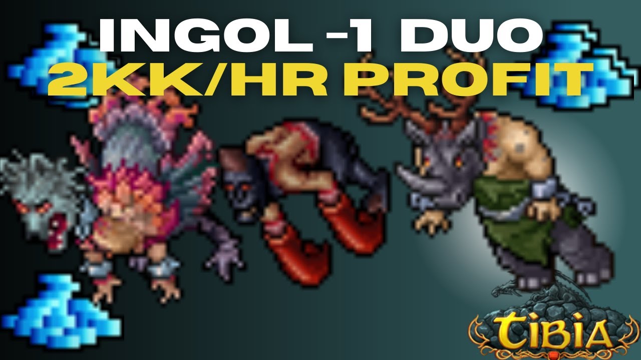 ÓTIMA HUNT ALTERNATIVA PRA DUO. INGOL -1 (5kk xp/hr | 2kk/hr profit ...