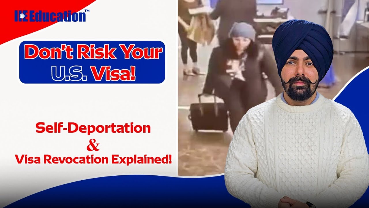Don’t Risk Your U.S. Visa! 🇺🇸 Visa Cancellation & Self-Deportation ...