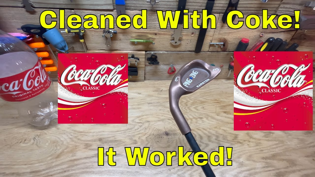 Ping Zing Beryllium Copper Cleaning with Coca Cola! How to Clean Your ...