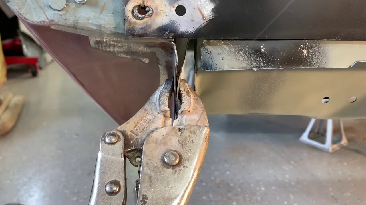 Final Mustang frame rail replacement and updates on the next project ...