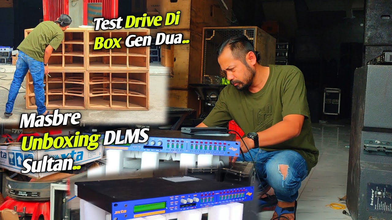 Gabutnya Masbre belajar setting sendiri & Langsung buka DLMS baru XTA DP548 buat BRELAP - YouTube