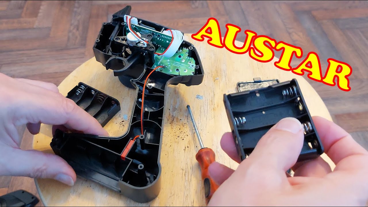 Austar AX5 RC Controller - Peek inside and repair - YouTube