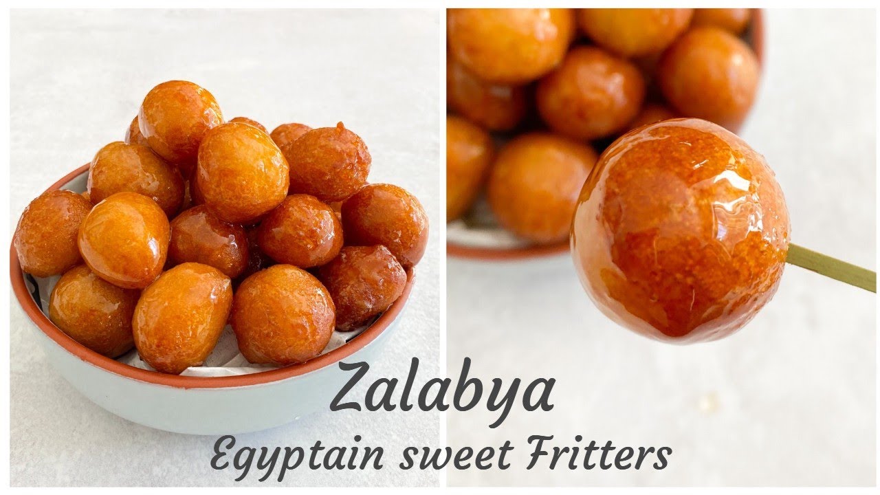 Zalabya (lokmet el Kady)- Egyptian fritters - YouTube