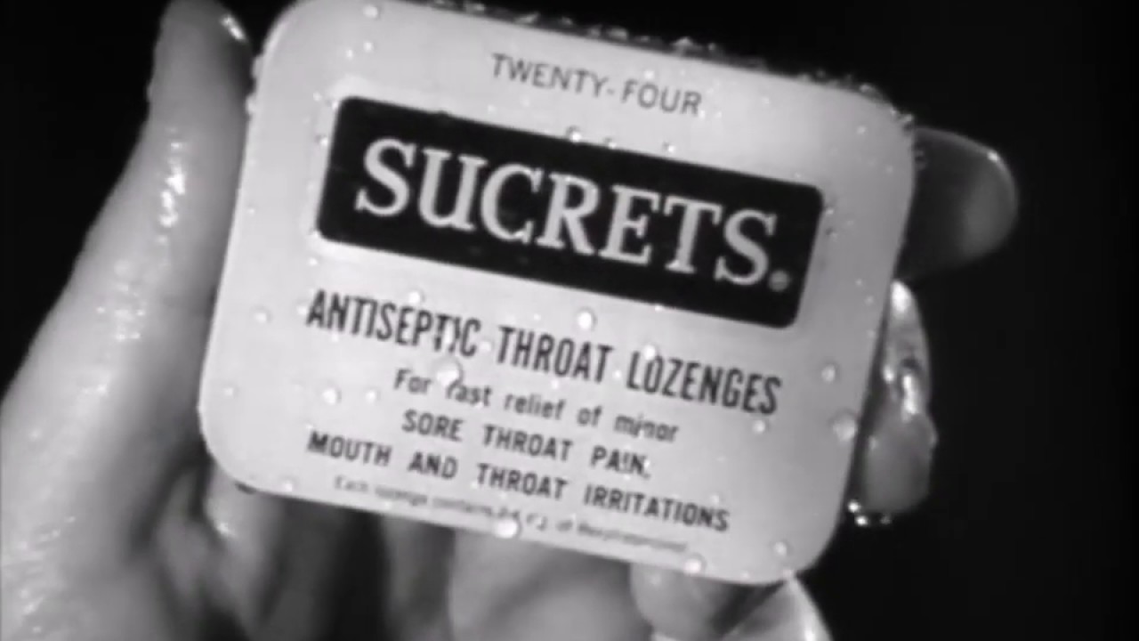 Sucrets Throat Lozenges - Eat, Drink and Smoke in Comfort - YouTube