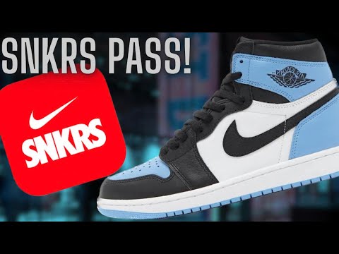 LIVE COP : AJ1 UNC TOE SNKRS PASS - YouTube