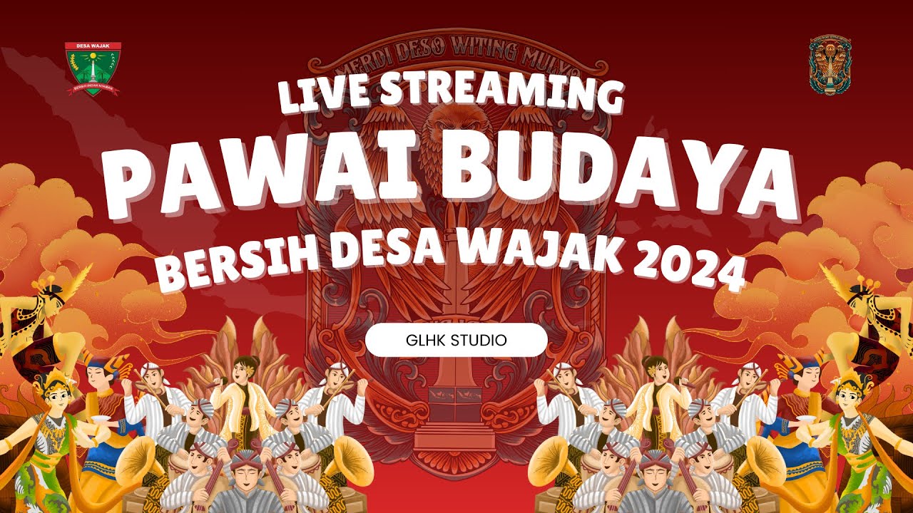 🔴 LIVE STREAMING PAWAI BUDAYA BERSIH DESA WAJAK 2024 - YouTube
