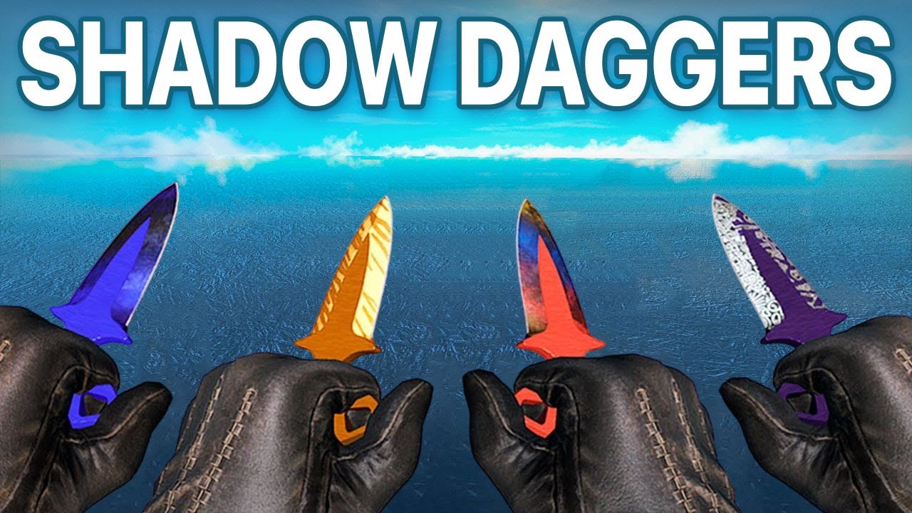 All Shadow Daggers Skins - Counter-Strike 2 - YouTube